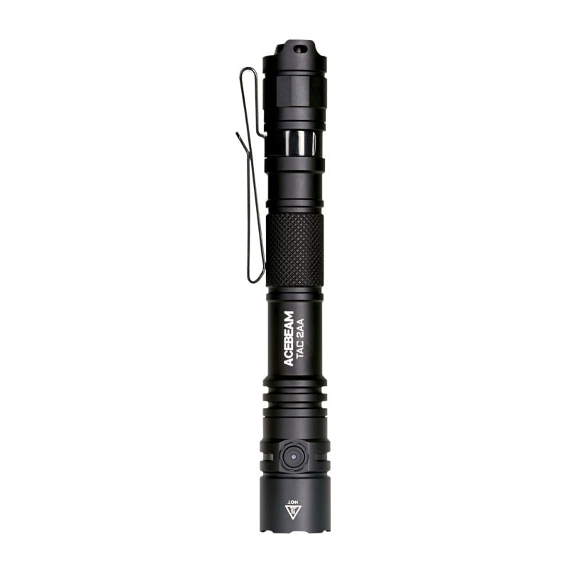 Torcia tattica a LED TAC 2AA, 1.600 lumen (batteria inclusa)