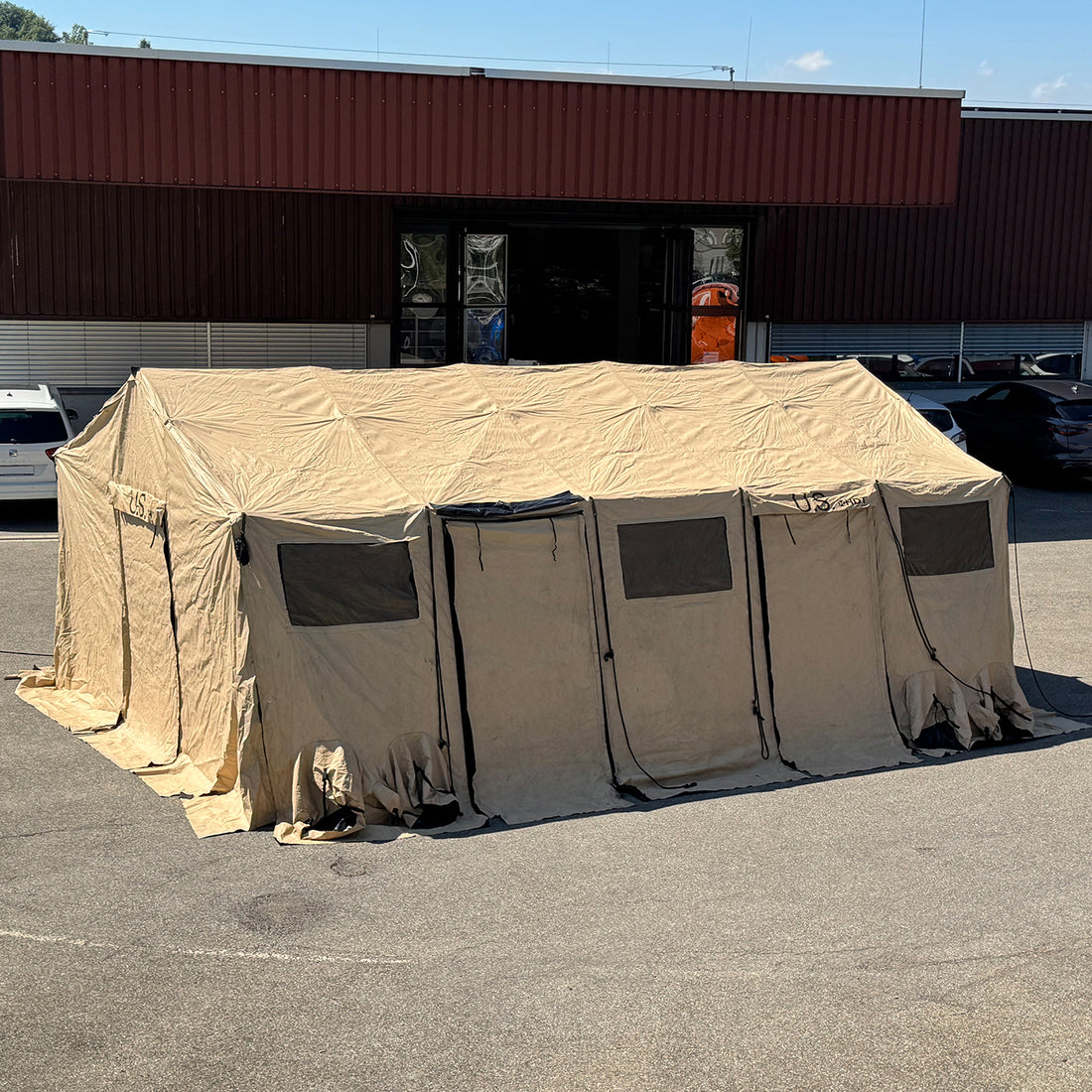 HDT Base-X 305 Shelter Zelt – US Army Surplus | Robust & Einsatzbereit